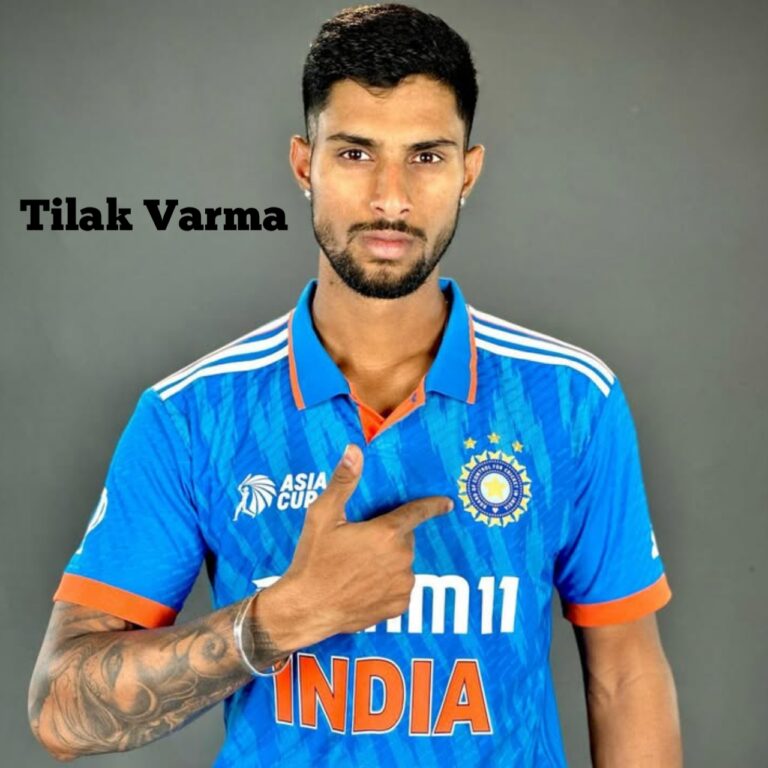 Tilak Varma Biography: The Rising Star of Indian Cricket - Solo Gikz